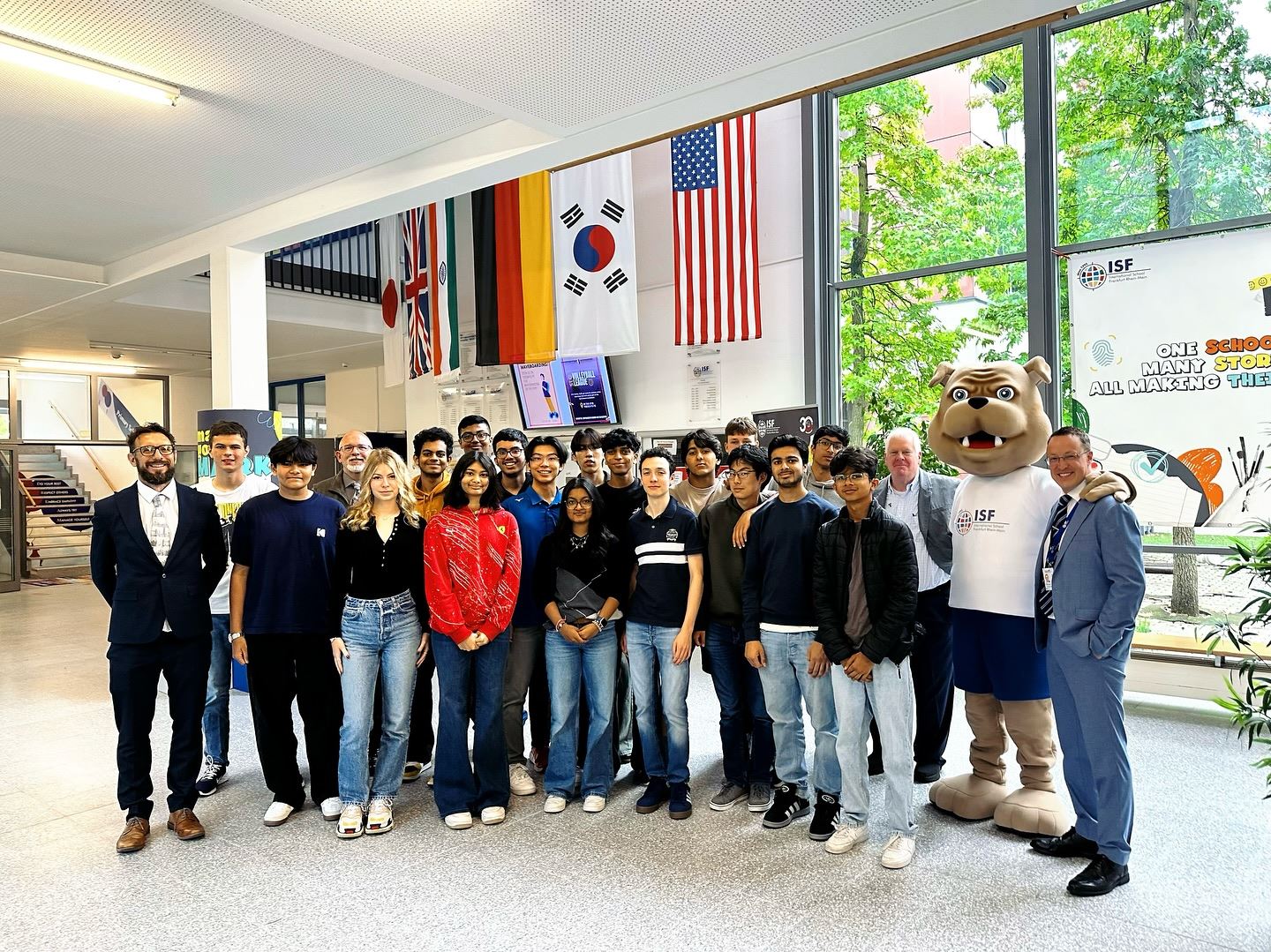 Yale University visits our campus: Inspiring Dreams - ISF International School Frankfurt Rhein-Main
