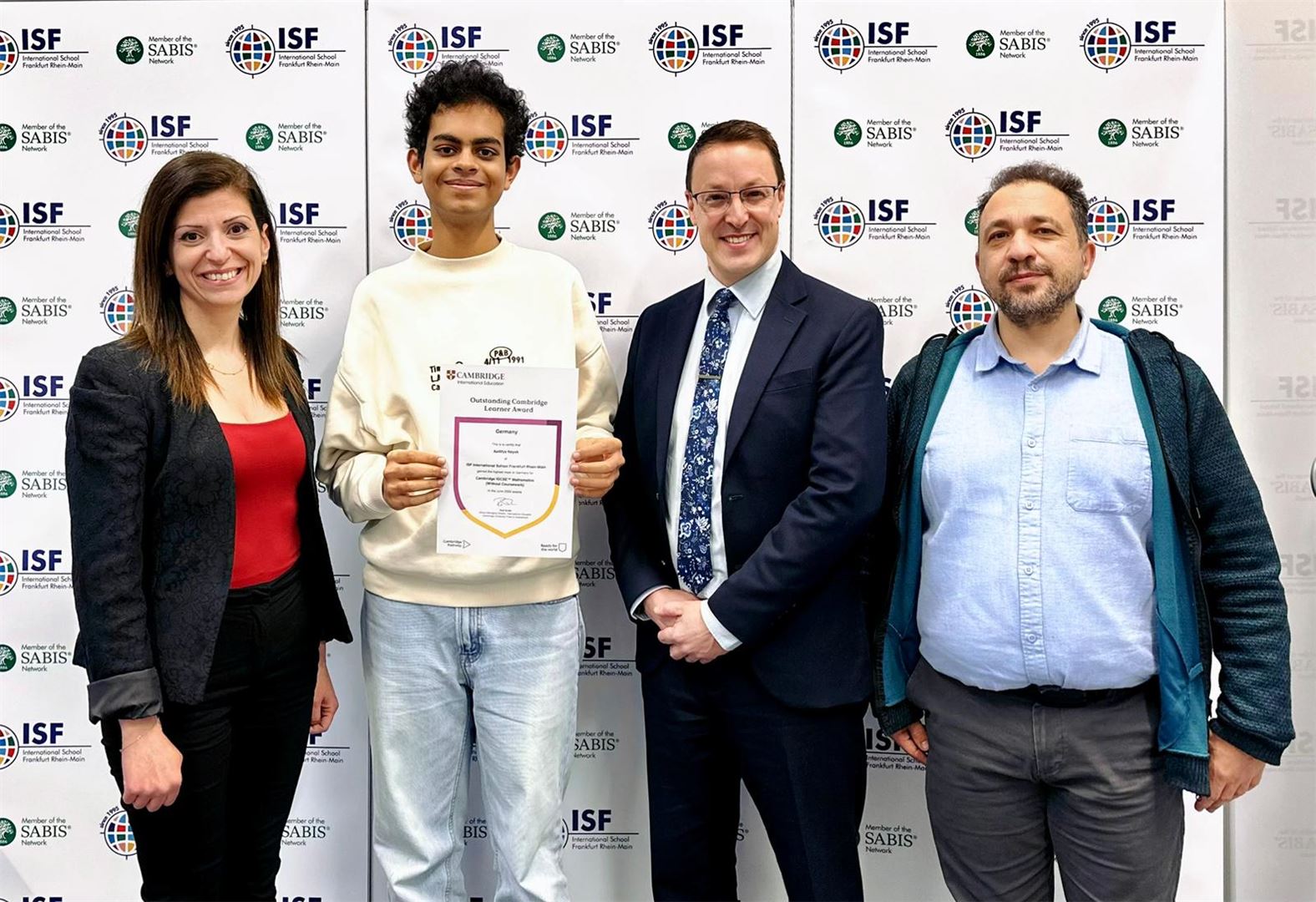 International Recognition in Mathematics! - ISF International School ...